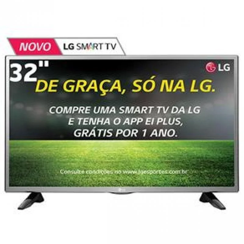 Smart TV LED 32 Polegadas Hd Lg 32Lh570B com Painel Ips, Wi-Fi, Miracast, Widi, Entradas HDMI e ...
