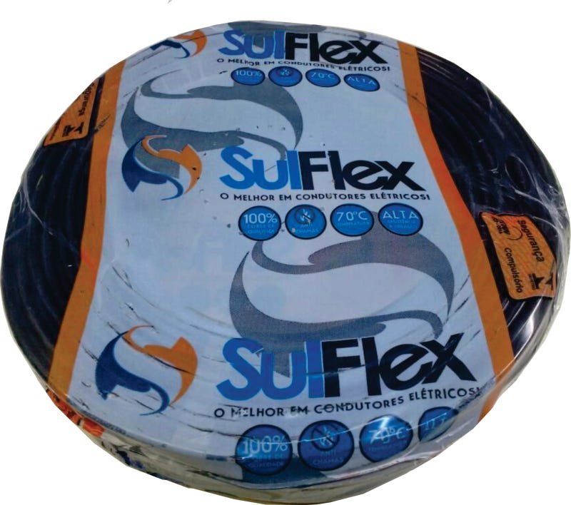 Cabo Flexível 2,5mm² 750V 100m Sulflex | MadeiraMadeira