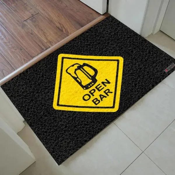 Tapete Capacho - Open Bar 60x40 | MadeiraMadeira