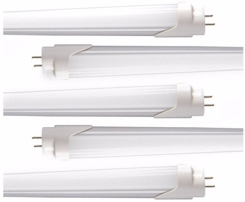 Lâmpada Led T8 Tubular 120Cm 1,2M 18W Leitosa 6000K 10 Unid. | MadeiraMadeira