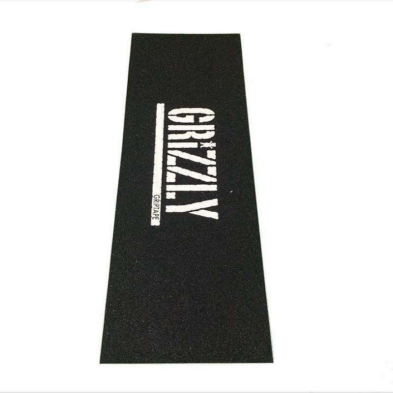 Lixa Skate Emborrachada Decorada Grizzly Branca | MadeiraMadeira