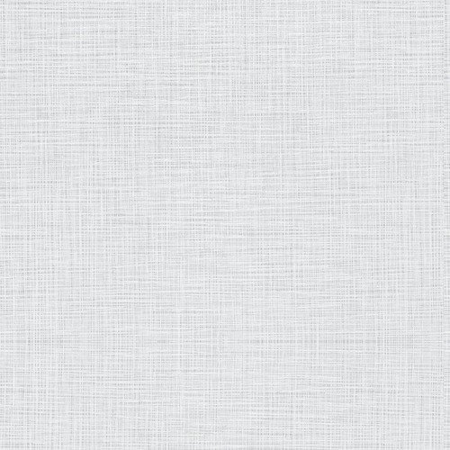 Papel De Parede Efeito Tecido Linho Branco Vinil - 12m | MadeiraMadeira