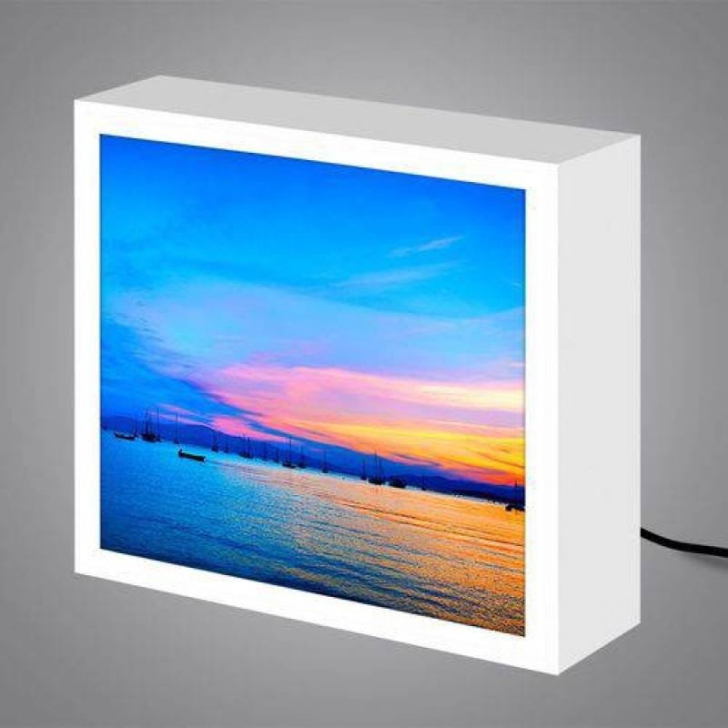 Luminária Lightbox ¿ caixa de luz colorida, criativa, decorativa e ...