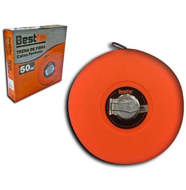 Trena de Fibra de Vidro Caixa Fechada 50 Metros | MadeiraMadeira