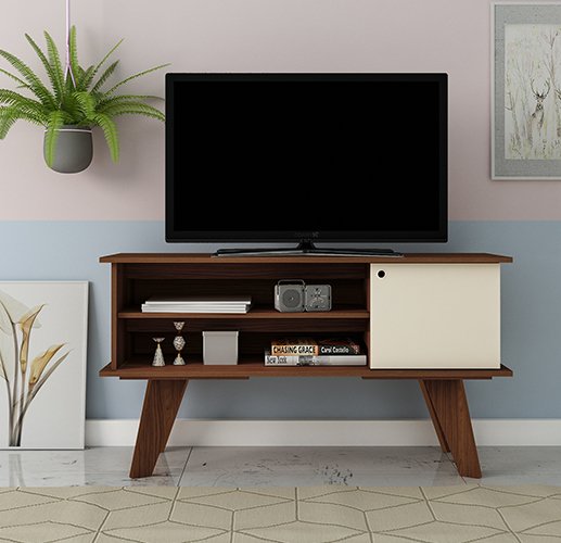 Rack Frank Cor Cedro C/off White | MadeiraMadeira