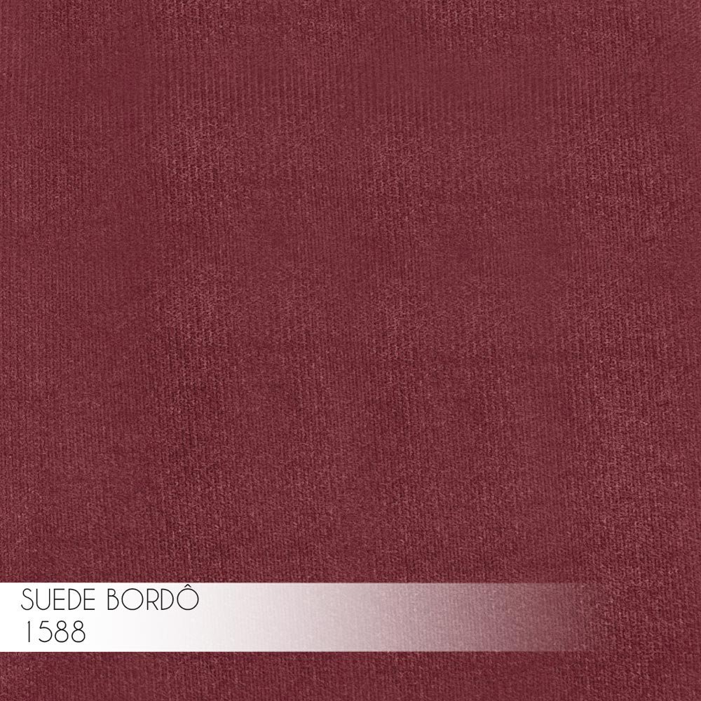 Conjunto Decorativo Poltrona e Puff Abel Base de Madeira Dourada Suede ...