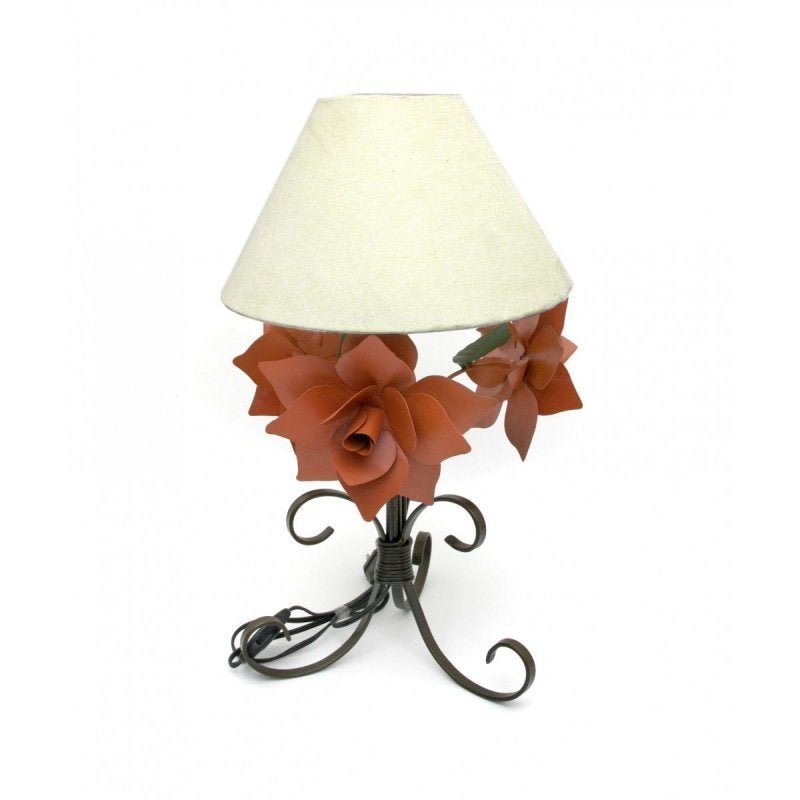 Abajur Rustico para Quarto de Casal de Ferro Artesanal Decorativo com ...