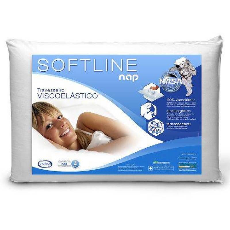 Travesseiro Nasa - Nap Softline - Perfil Médio | MadeiraMadeira Travesseiro Nasa - Nap Softline - Perfil Médio | MadeiraMadeira