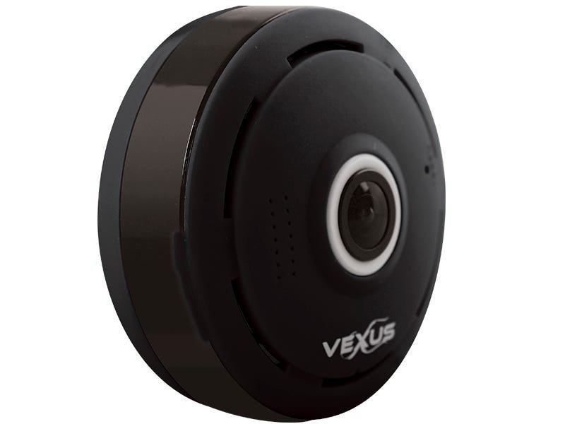 Câmera IP 360 Grau Preta Vexus | MadeiraMadeira