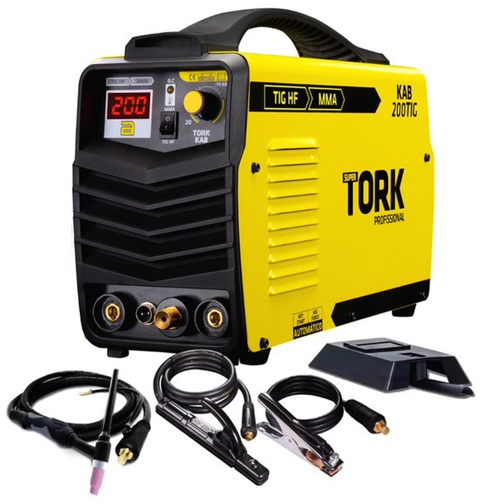 Maquina De Solda Inversora Tig Mma Multiprocesso 200 A 220 V Monofasica Ite8200220v Supertork ...