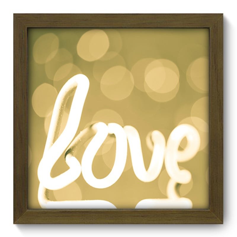 Quadro Decorativo - Neon - 002qdom | MadeiraMadeira