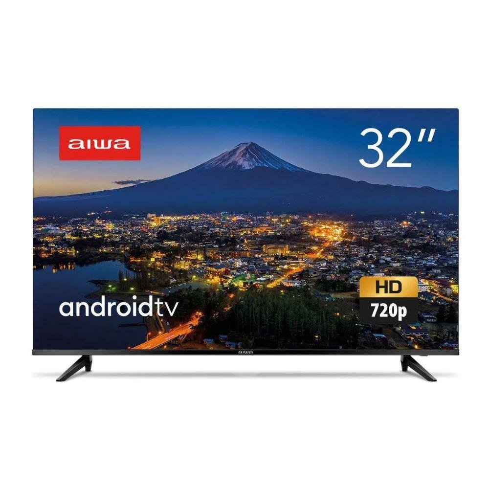 Smart TV Aiwa 32" Android, HD, Comando de voz, Dolby Áudio, HDR10 - AWS ...