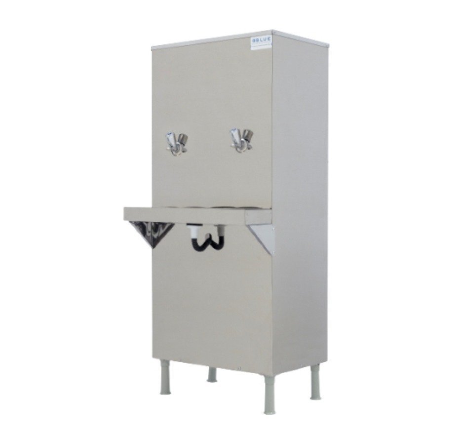 Bebedouro Industrial de Coluna 50 Litros Inox Blue Bebedouros Bbc50l ...