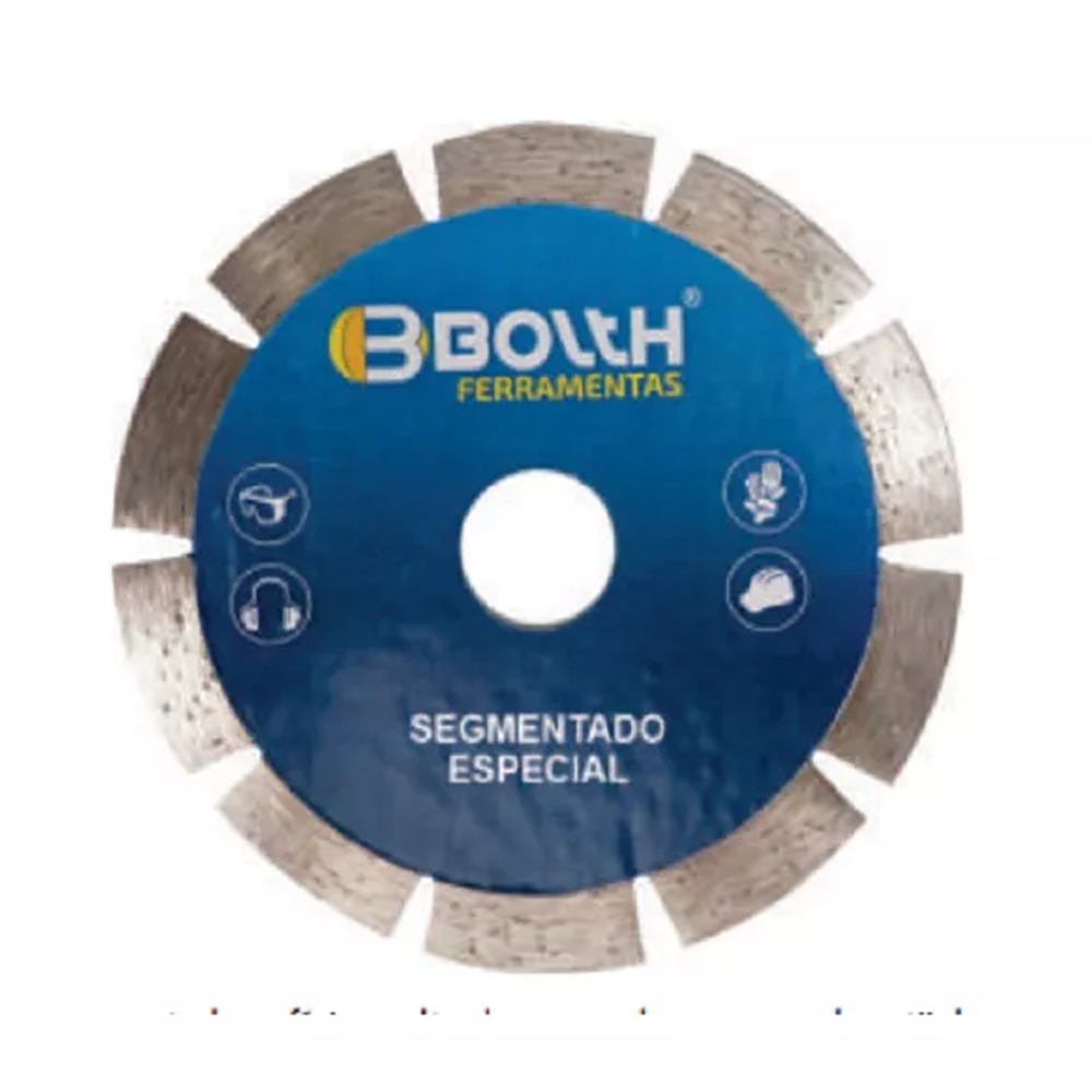 Disco Diamantado Bolth Super Segmentado 180mm | MadeiraMadeira