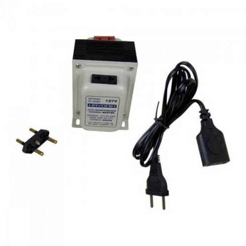 Auto Transformador Universal 127/220vac E 220/127vac 2000va Master ...
