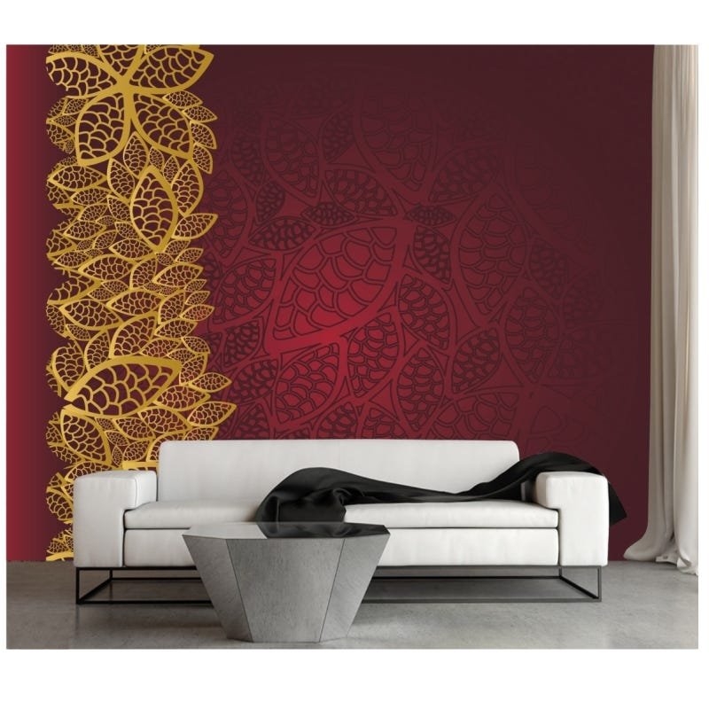 Papel De Parede Abstrato Sala Gigante Adesivo Abstrato A09 | MadeiraMadeira