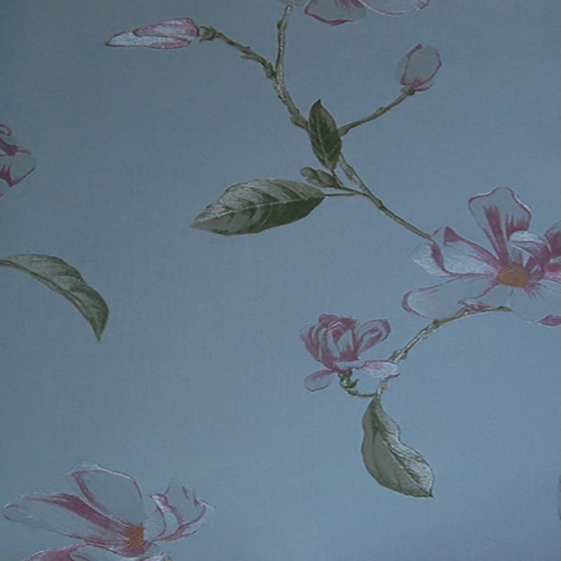 Papel de Parede ARISTOCRATA -Floral Azul | MadeiraMadeira