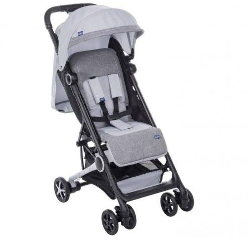 Carrinho com Bebê Miinimo (Minimo) Silver/Perl - Chicco | MadeiraMadeira