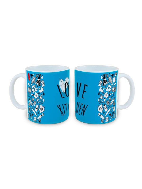 Caneca Fun Design Pliou 325ml Cerâmica | MadeiraMadeira
