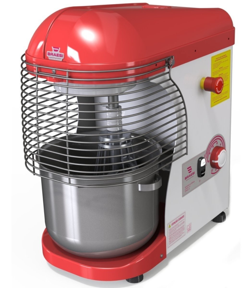 Batedeira Planetária Luxo 12 Litros BPEL-12 Braesi Bivolt | MadeiraMadeira
