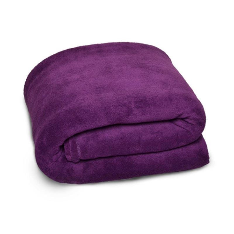 Manta de Microfibra King 2,20x2,40M Corttex Violeta | MadeiraMadeira