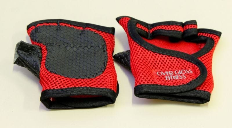 Luva Esportiva em Nylon Dry Over Gloss -9999-5 Vermelho | MadeiraMadeira