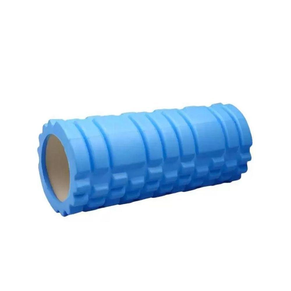 Rolo de Massagem Liberação Miofascial 45x14cm M-roll Mbfit Cor Azul ...