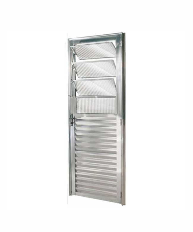 Porta Basculante Em Alumínio Brilhante 210x80cm Direito Jet Mix ...