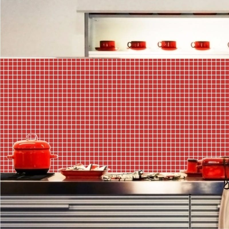 Papel de parede Pastilhas Adesivo Decorativo Cozinha M28 | MadeiraMadeira