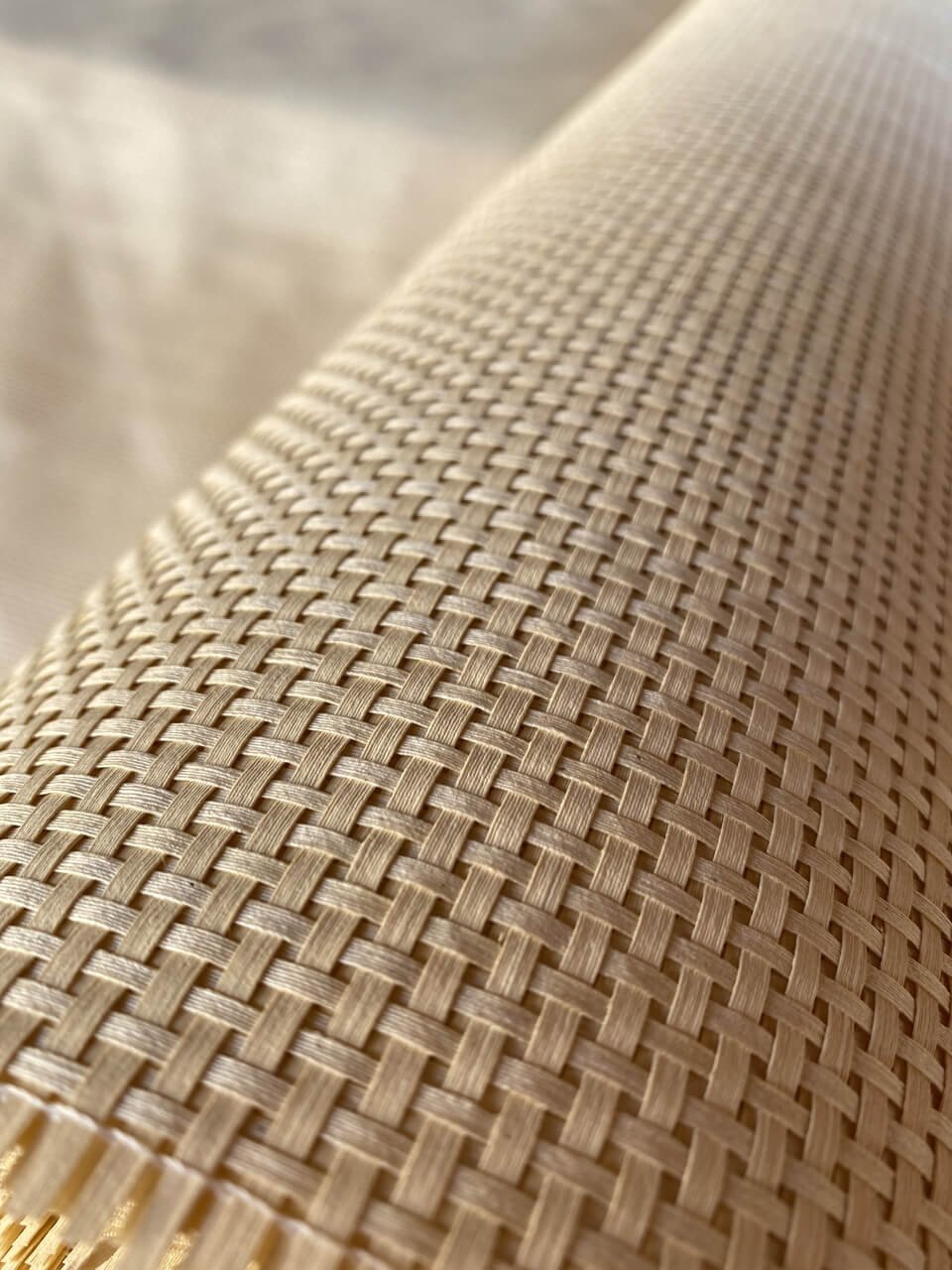 Palhinha Indiana Quadriculada/Palha Da Índia/tela De Rattan ...