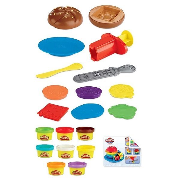 Play DOH KIT Hamburguer e Batata Hasbro E5472 | MadeiraMadeira
