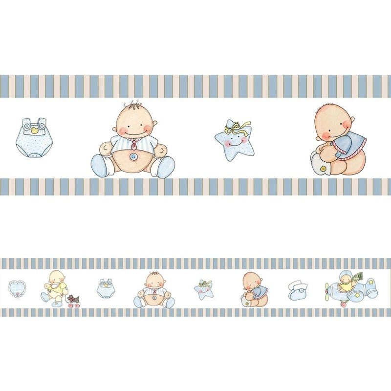 Faixa Decorativa - Menino Bebê 2 - 5m | MadeiraMadeira