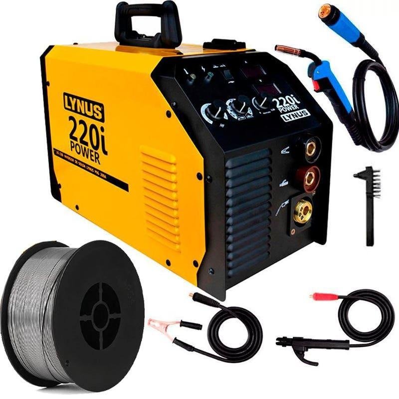 Máquina de Solda Multiprocesso MIG - TIG - Eletrodo LIS 220i LYNUS ...