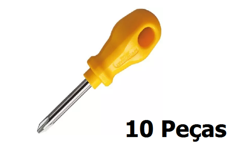 Chave Philips Cotoco 1/4 10 peças | MadeiraMadeira