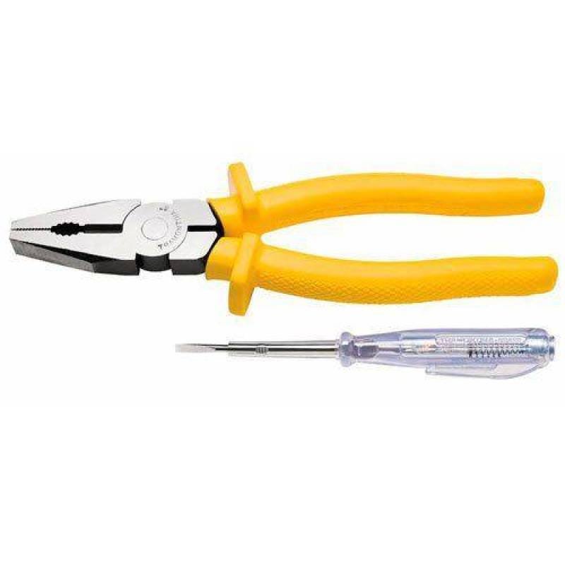 Conjunto Alicate Universal 8 + Chave de | MadeiraMadeira