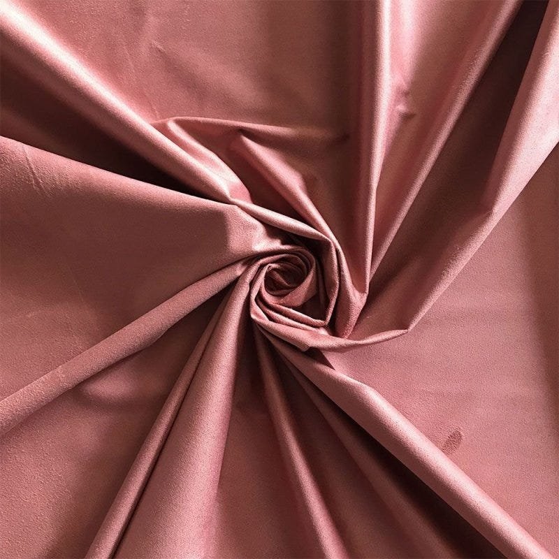 Tecido Suede Rose Liso 20 Metros - D'Rossi | MadeiraMadeira