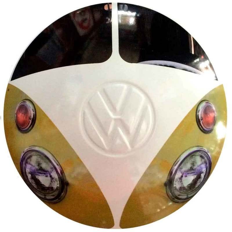 Calota Kombi Decorada Amarela | MadeiraMadeira