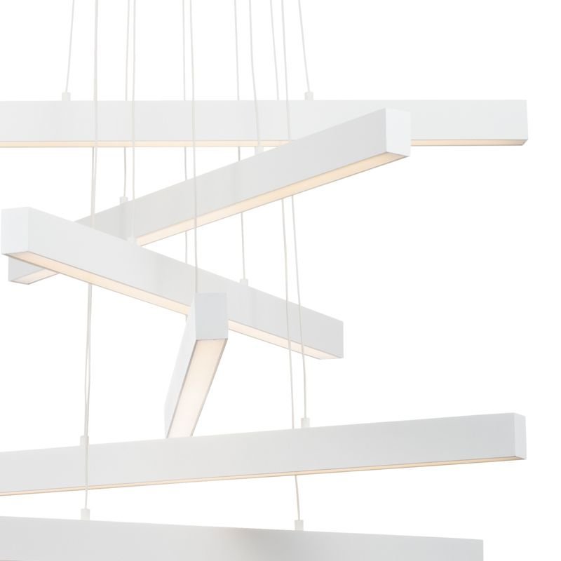 Lustre Pendente Newline Fit LED 715 Bivolt Branco | MadeiraMadeira