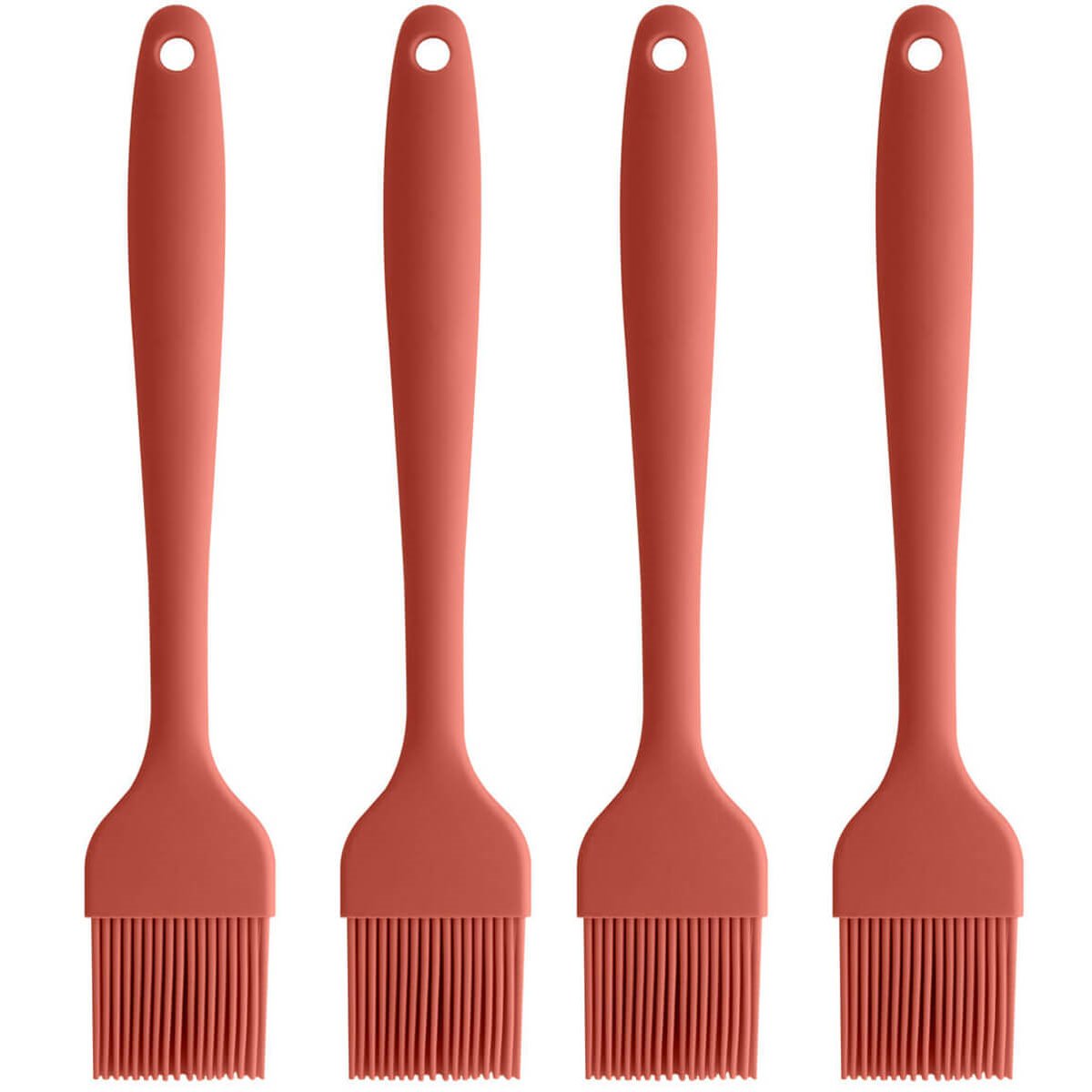 Kit 4 Pinc is Culin rios De Silicone Para Untar Formas Frigideiras P es