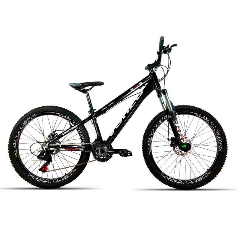 Bicicleta 26 Venzo Fx3 21v Shimano Vmaxx Spinner Preto | MadeiraMadeira