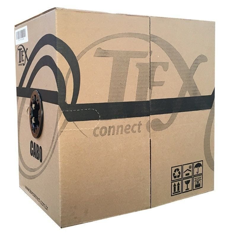 Cabo CFTV Multitoc 8 Vias CAT5 Preto 305 Metros | MadeiraMadeira