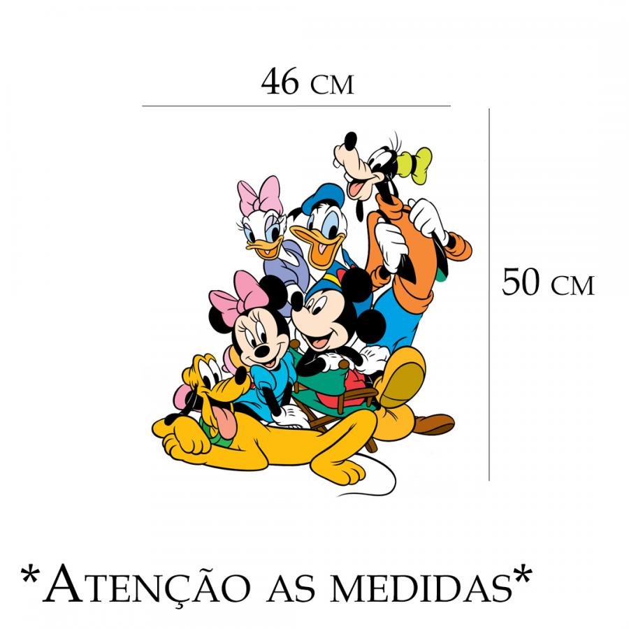 Adesivo de Geladeira Turma da Disney *ATENÇÃO AS MEDIDAS*:46 x 50 cm ...