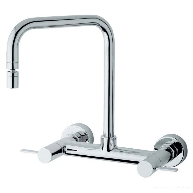 Misturador para cozinha Prisma 1258 C71 duplo comando parede Perflex ...