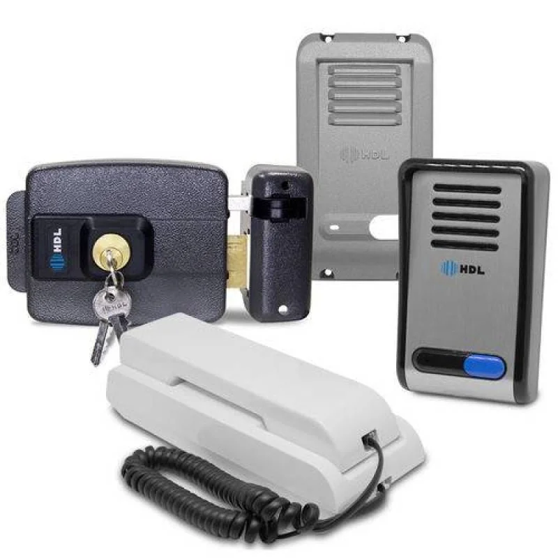 Kit Fechadura C90 Porteiro Eletrônico F8s Protetor Hbox Hdl ...