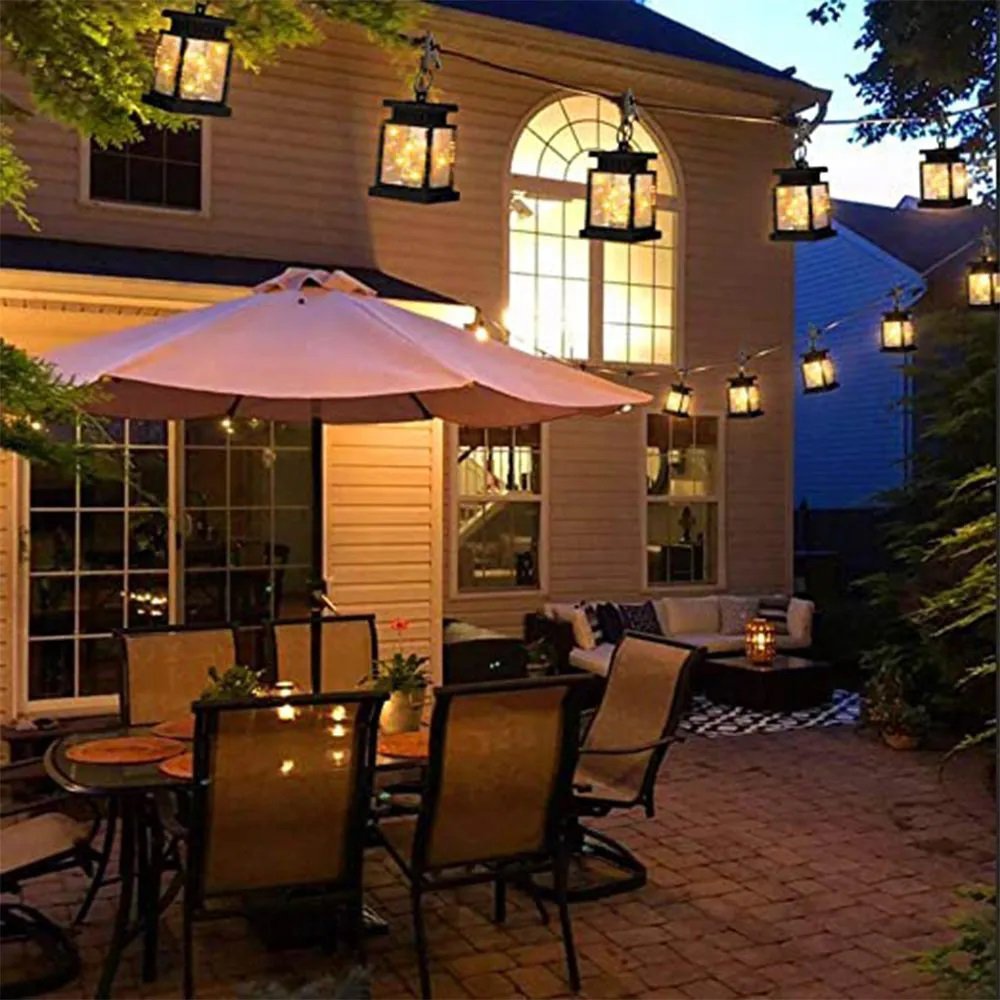 Luminaria Solar Kit 20 Uni Gancho Suporte Pendurar Lampada Lampiao ...