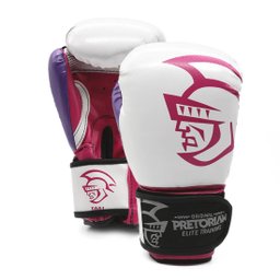Luva de Boxe Pretorian Elite 12OZ - Rosa | MadeiraMadeira
