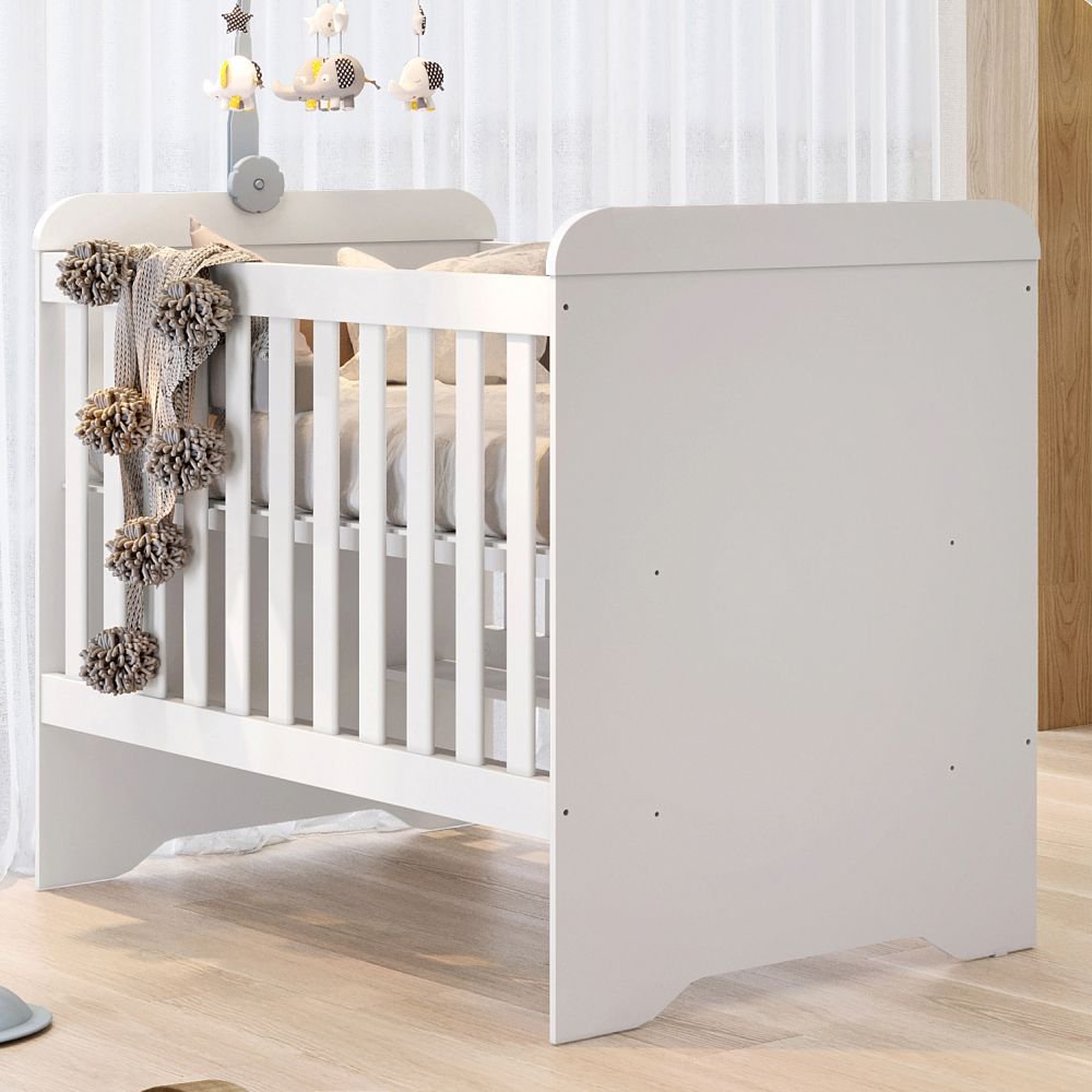 Berço Mini Cama e Mini Sofá Gabrielle Branco Mobycasa | MadeiraMadeira