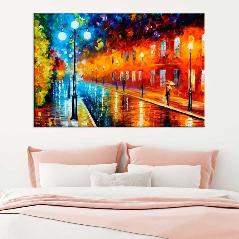 Tela Decorativa City Grande | MadeiraMadeira