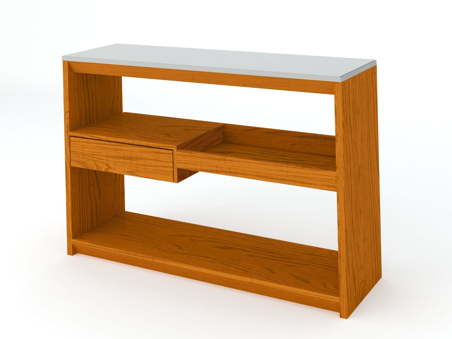 Aparador Vanessa 116,5x35cm Ype 1 gaveta New Ceval | MadeiraMadeira