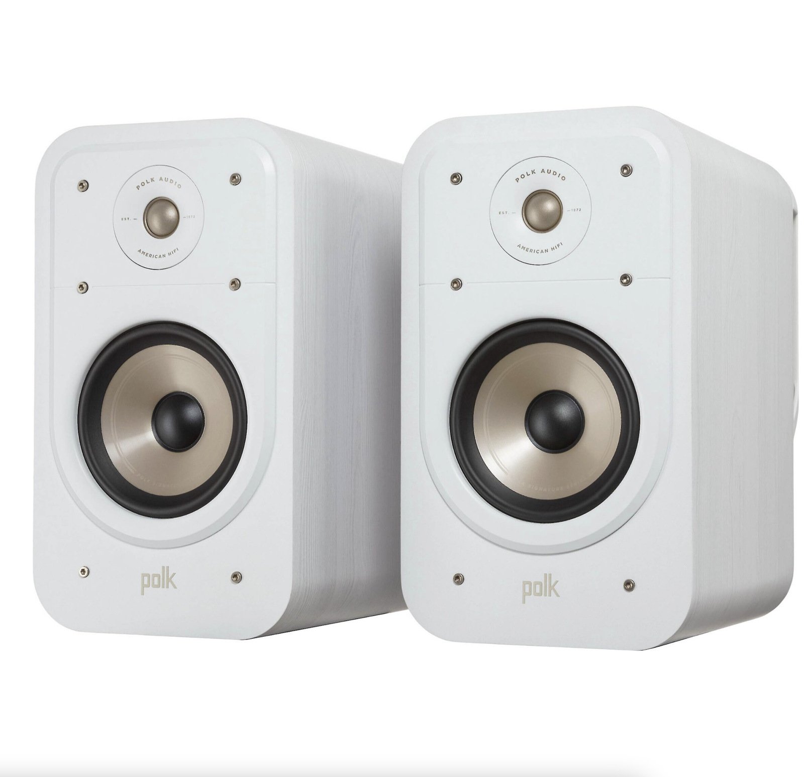 Polk Audio Signature Elite ES20 Hi-Res Bookshelf ( Branca ) - Par ...